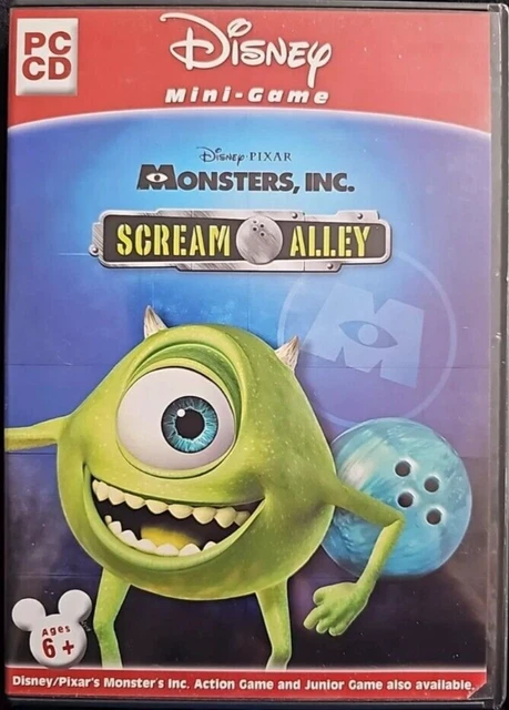 DISNEY PIXAR MONSTERS- Inc Scream Alley Pc CD ROM Game. FREE POSTAGE £1 ...