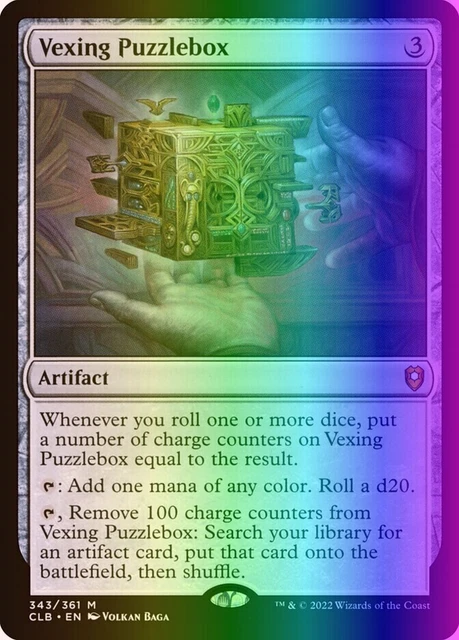 VEXING PUZZLEBOX (343/1080) Commander Legends Battle for Baldur's Gate ...