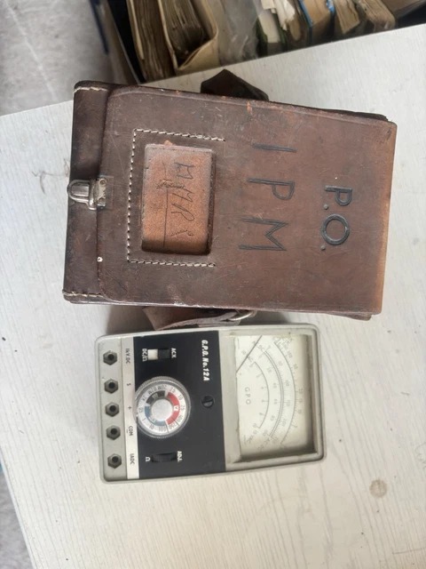 VINTAGE GPO METER Multi Range No 12A £31.92 - PicClick UK