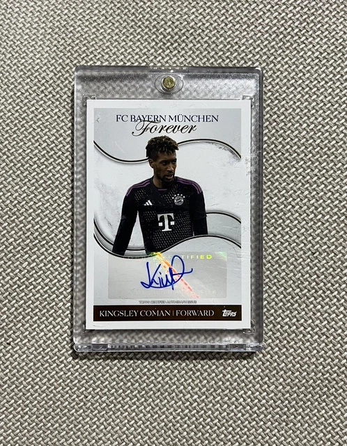 TOPPS FC BAYERN Forever 2024 Kingsley Coman Auto EUR 1,00 - PicClick IT