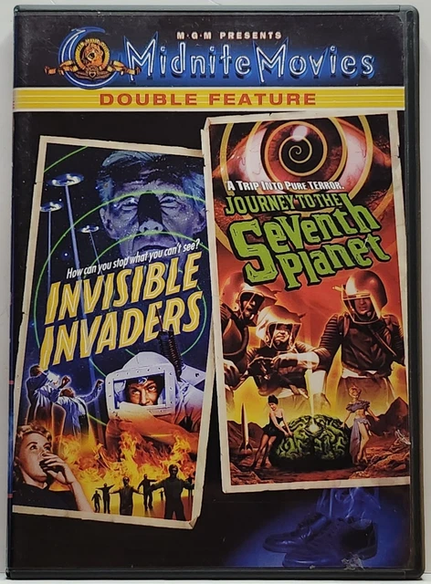 INVISIBLE INVADERS/JOURNEY TO the Seventh Planet (DVD, 2003, Midnite ...