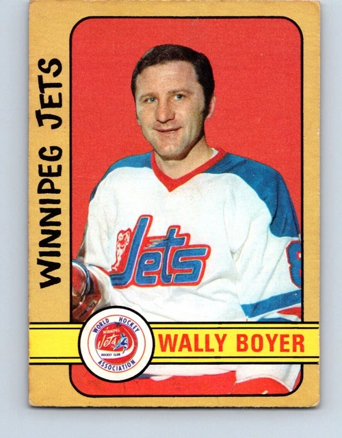 VINTAGE HOCKEY CARD Opc 1972 Winnipeg Jets Wally Boyer No31 $15.00 ...