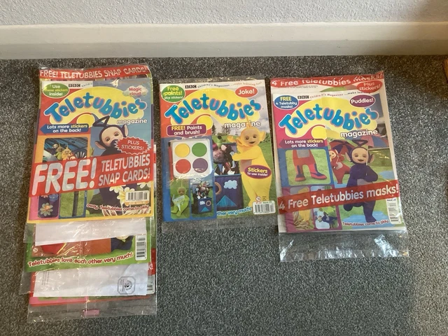 TELETUBBIES MAGAZINES BUNDLE Issue Numbers 22,23,26,28 And 29 Unopened ...
