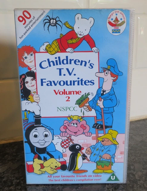 CHILDREN'S T.V FAVOURITES VOLUME 2 NSPCC VHS VIDEO £10.79 - PicClick UK