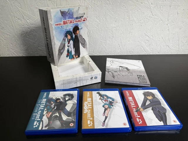 FULL METAL PANIC Complete Series Ultimate Edition Box Set Super Rare £ ...