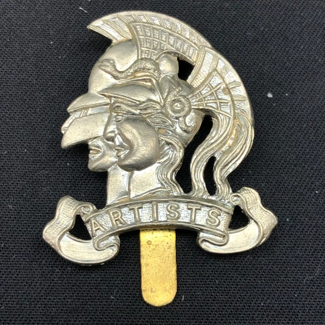 GENUINE BRITISH ARMY 28th London Regiment Artists Rifles Cap Badge £6. ...
