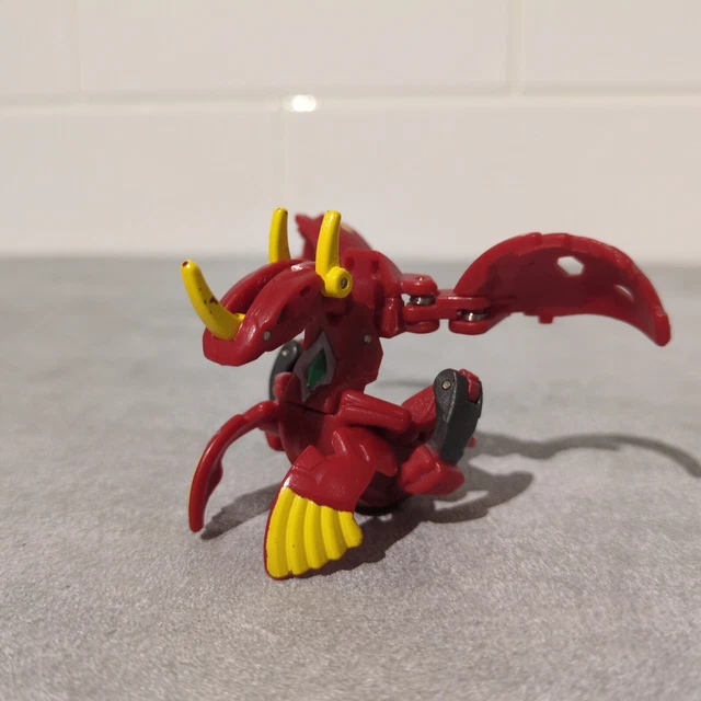 BAKUGAN RED PYRUS COMMANDIX DRAGONOID MECHTANIUM SURGE DESTROYER Doesn ...
