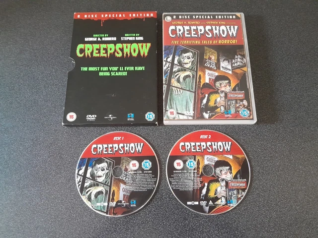 CREEPSHOW 1982 DVD 2 Disc Special Edition Classic Horror Comedy ...
