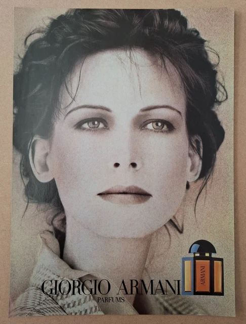 GIORGIO ARMANI PERFUME original UK Press Advert 1990 £5.91 - PicClick UK
