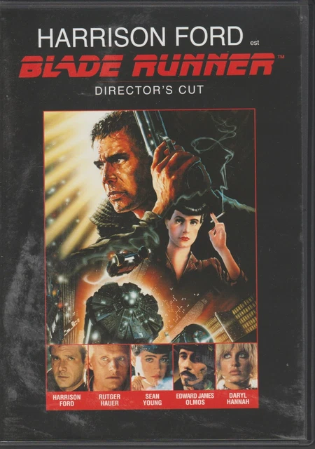 Blade Runner Directors Cut Dvd Harrison Ford Rutger Hauer Sean Young Eur 450 Picclick Fr