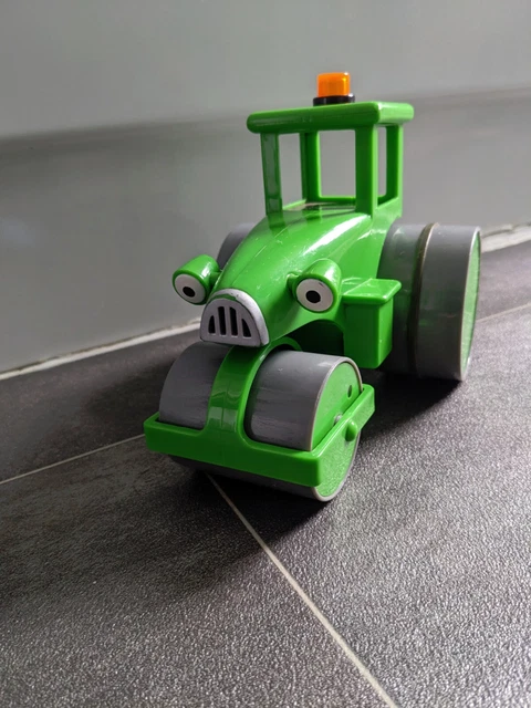 BOB THE BUILDER Roley Green Steamroller Toy Vehicle £7.48 - PicClick UK