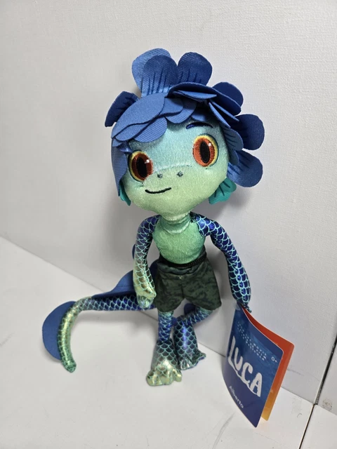 DISNEY PIXAR LUCA Movie 12" Plush Luca Paguro Figure Disney Store Toy £ ...