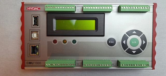 UNITÀ DI MONITORAGGIO delle condizioni HYDAC CMU 1000-000 920112 EUR 1. ...