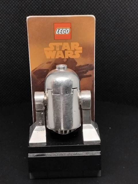LEGO STAR WARS R2d2 Minifigure 999 Solid Silver £150.00 - PicClick UK