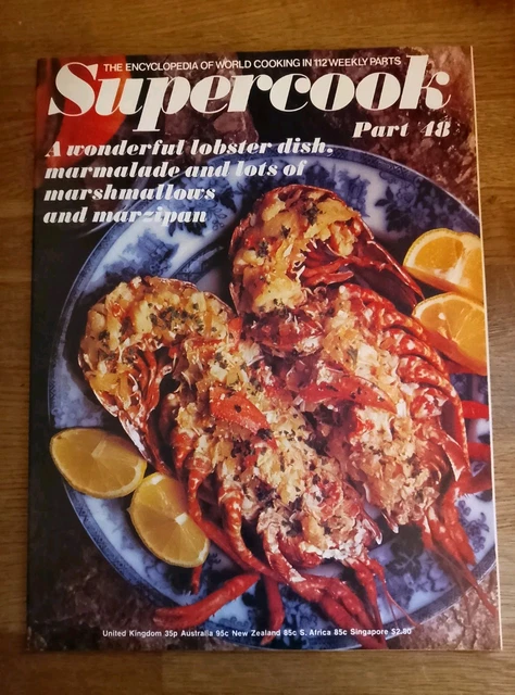 MAGAZINE - SUPERCOOK 1970s Marshall Cavendish Cooking Magazine Part 48 ...