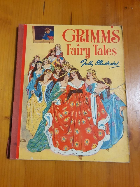 GRIMMS FAIRY TALES. Childrens Picture Story Book. c1950's EUR 3,67 ...