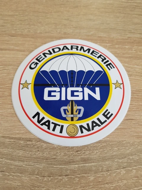 ++ AUTOCOLLANT STICKER Gendarmerie GIGN armée intervention ++ EUR 3,00 ...