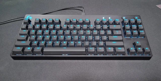 LOGITECH G PRO TKL Mechanical Wired Gaming Keyboard GX Blue Clicky ...