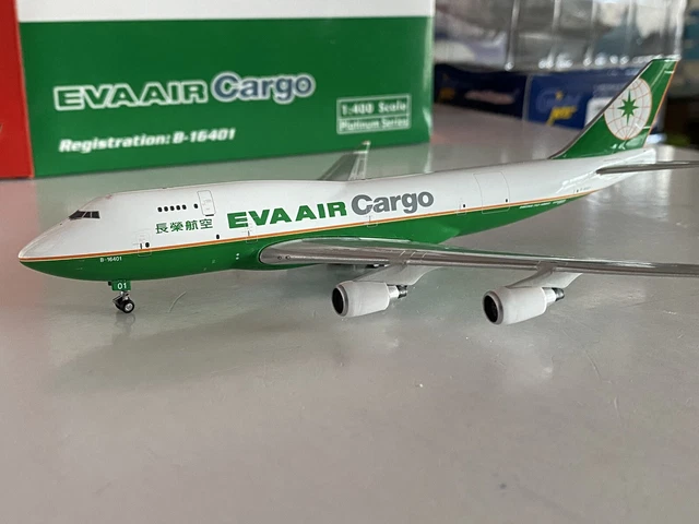 PHOENIX MODELS EVA Air Boeing 747-400 1:400 B-16405 PH4EVA385 £78.37 ...
