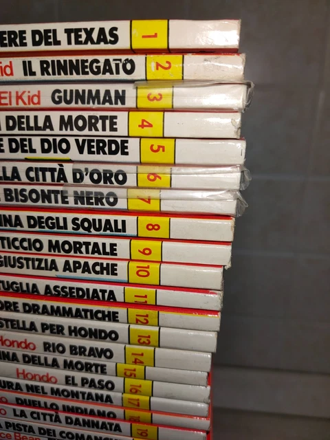 TUTTO WEST ED. Bonelli 1987 quasi completa 1/45 mancano 4 albi EUR 80 ...
