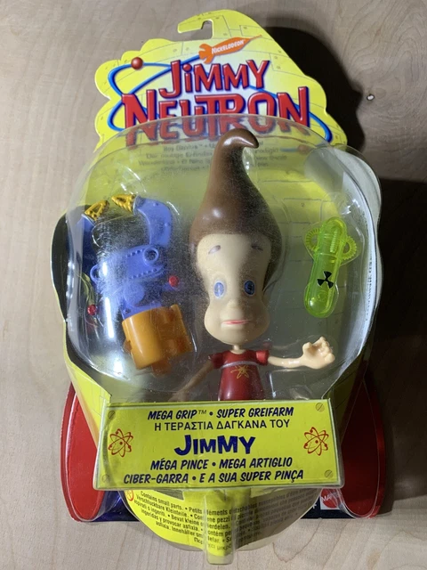 MATTEL NICKELODEON JIMMY Neutron Boy Genius Action Figure 2001 A5 EUR ...