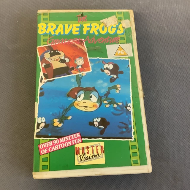 THE BRAVE FROGS Greatest Adventure VHS Cassette Tape Animation £6.95 ...