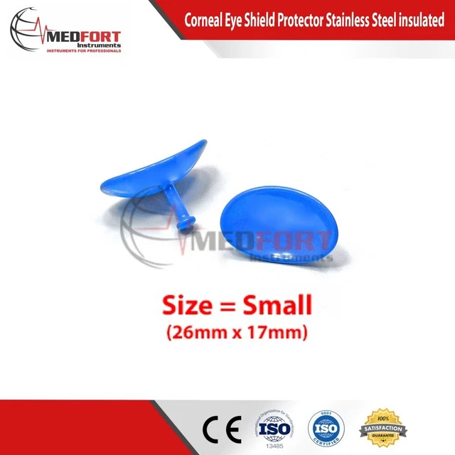 STAINLESS STEEL CORNEAL Eye Shield Small With Electro Coated| Laser Eye ...