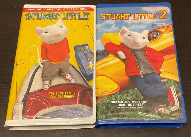 STUART LITTLE 1 & 2 VHS Clamshell Lot Michael J Fox Tested- Very Good ...
