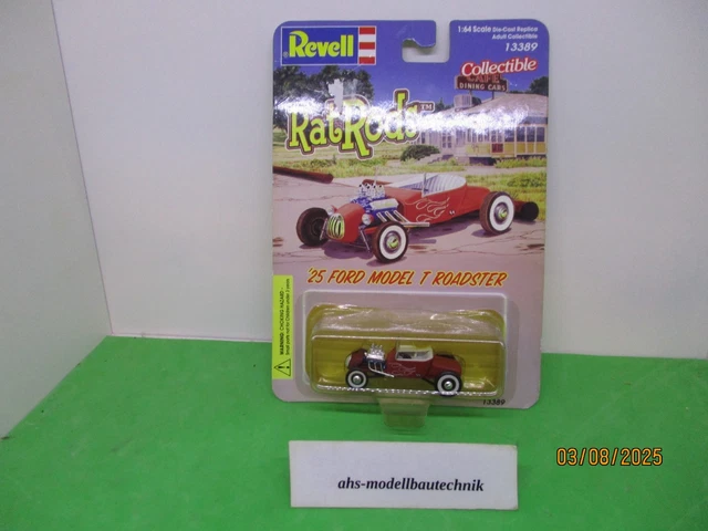 REVELL 13389, RAT Rods `25 Ford T Roadster im Maßstab 1:64. EUR 26,99 ...