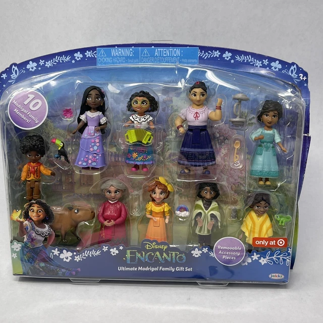 DISNEY ENCANTO ULTIMATE Madrigal Family Gift Set - 10 Piece Figure Set ...