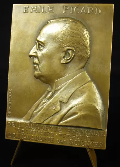 Medal Emile Picard Mathematician Maths Method Iterative 1927 Medal 166