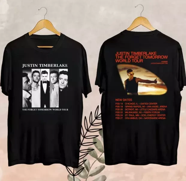JUSTIN TIMBERLAKE WORLD Tour 2025 Fan Gift, 2025 Justin Timberlake The ...