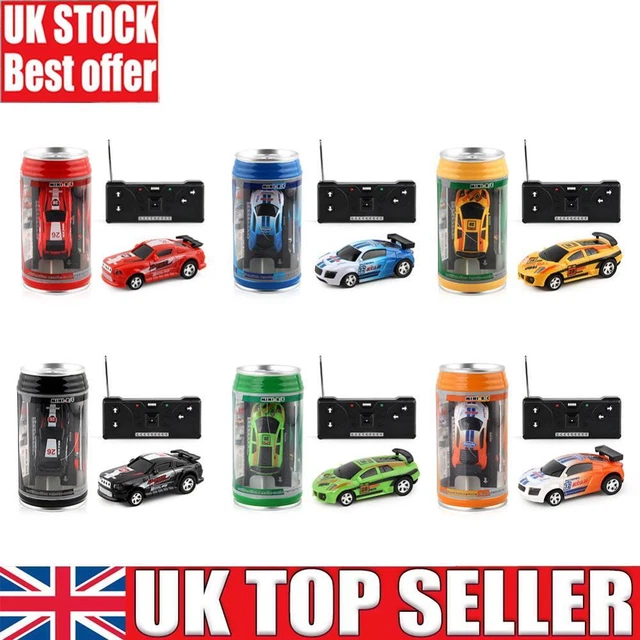 COKE CAN MINI Cans RC Car Battery Operated RC Car Micro Racing Car for ...