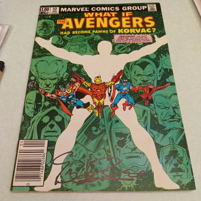WHAT IF #32 VG/F, Spider-Man Direct Marvel Comics 1982 Signed greg ...