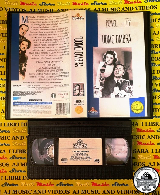 1996 WILLIAM POWEL MGM-UA HOME PIV VHS Movie THE SHADOW MAN 50608 (F74 ...