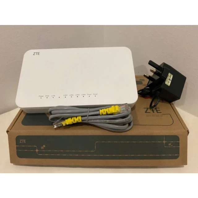 ZTE GPON ONT ZXHN F620 FOR UNIFI Modem 2019 Model £25.00 - PicClick UK