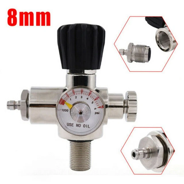PCP GAS CYLINDER Valve Regulator Designed for Check Pressure and Easy ...