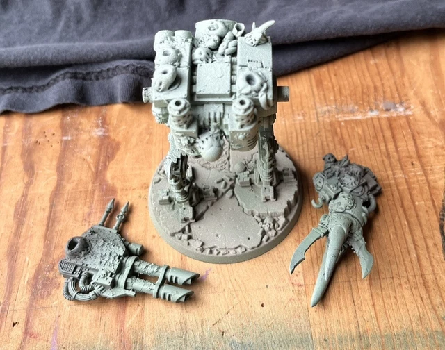 WARHAMMER 40K CHAOS Dreadnought Hellbrute Conversion Death Guard Nurgle ...