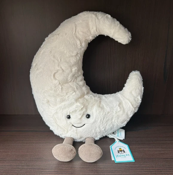 JELLYCAT AMUSEABLES MOON 33cm Rare Plush, Perfect Valentine's Gift Idea ...