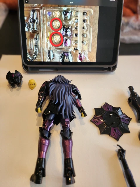 SAINT SEIYA CLOTH Myth Gemini Saga Surplice Gémeaux HK 2009 sans boite ...