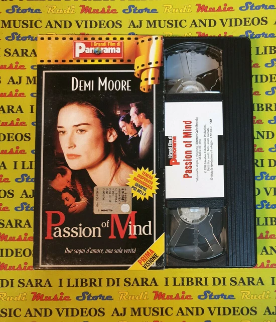 VHS MOVIE PASSION OF MIND Demi Moore Alain Berliner PANORAMA (F197*) No DVD £2.50 - PicClick UK