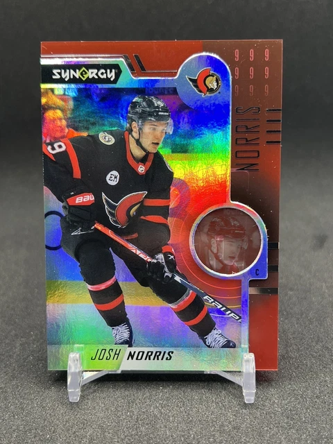 2022-23 UD SYNERGY Base rouge #53 Josh Norris - prime non grattée des ...