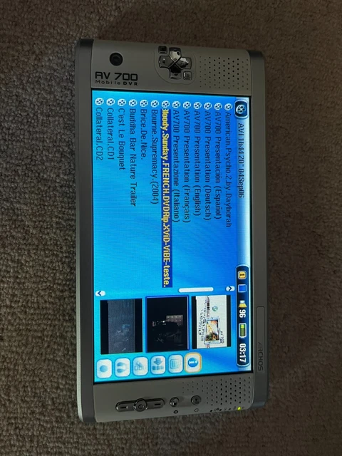 ARCHOS AV700 DVR Media player/recorder. 7" screen - perfect condition £ ...