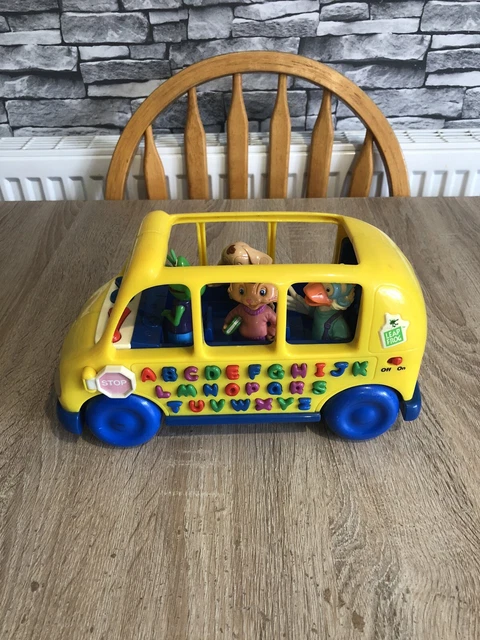 VINTAGE LEAP FROG Fun & Learn Phonics School Bus Alphabet Educational ...