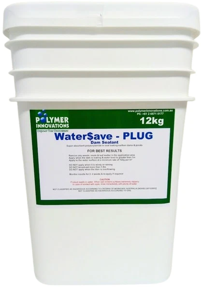 LEAKING DAM & Pond Sealer - Water Save Plug 12kg - DIY Fix, Seal Your ...
