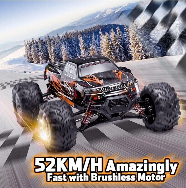 REMOTE CONTROL CAR 4WD Truck Off Road RC Cars 52km/h High Speed 1:16 ...