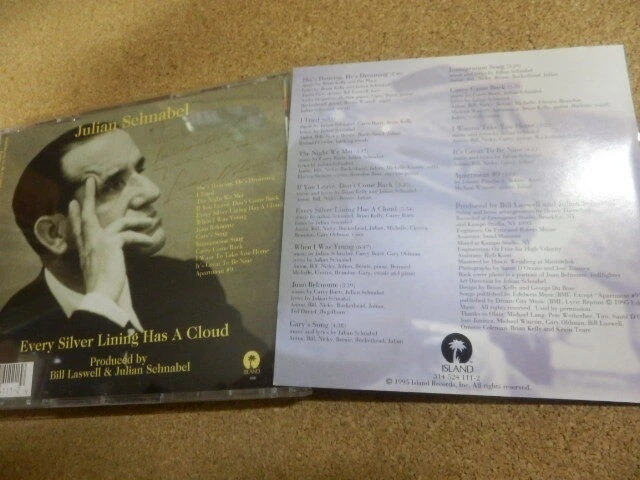 CD IMPORT VERSION;JULIAN Schnabel/Every Silver Lining Has A Cloud $113. ...