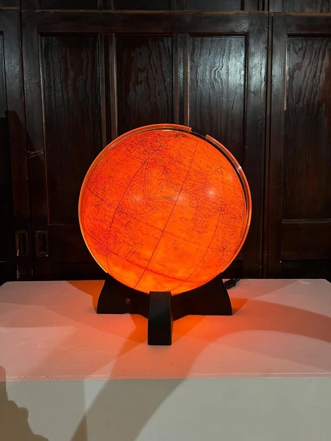 ANTIQUE GLOBE Art Deco illuminated £800.00 - PicClick UK