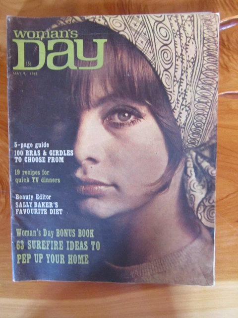 VINTAGE LARGE MAGAZINE Woman's Day May 1968 Adds Full Magazine Must See ...