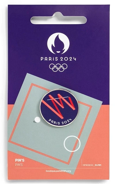 PARIS 2024 PARALYMPIC Games Logo Pin Badge Gymnastics £9.95 - PicClick UK